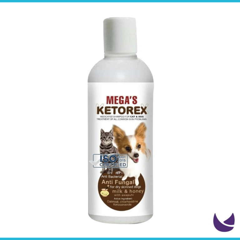 Mega Ketorex Medicated Shampoo for Cats and Dogs - Chubby Meows