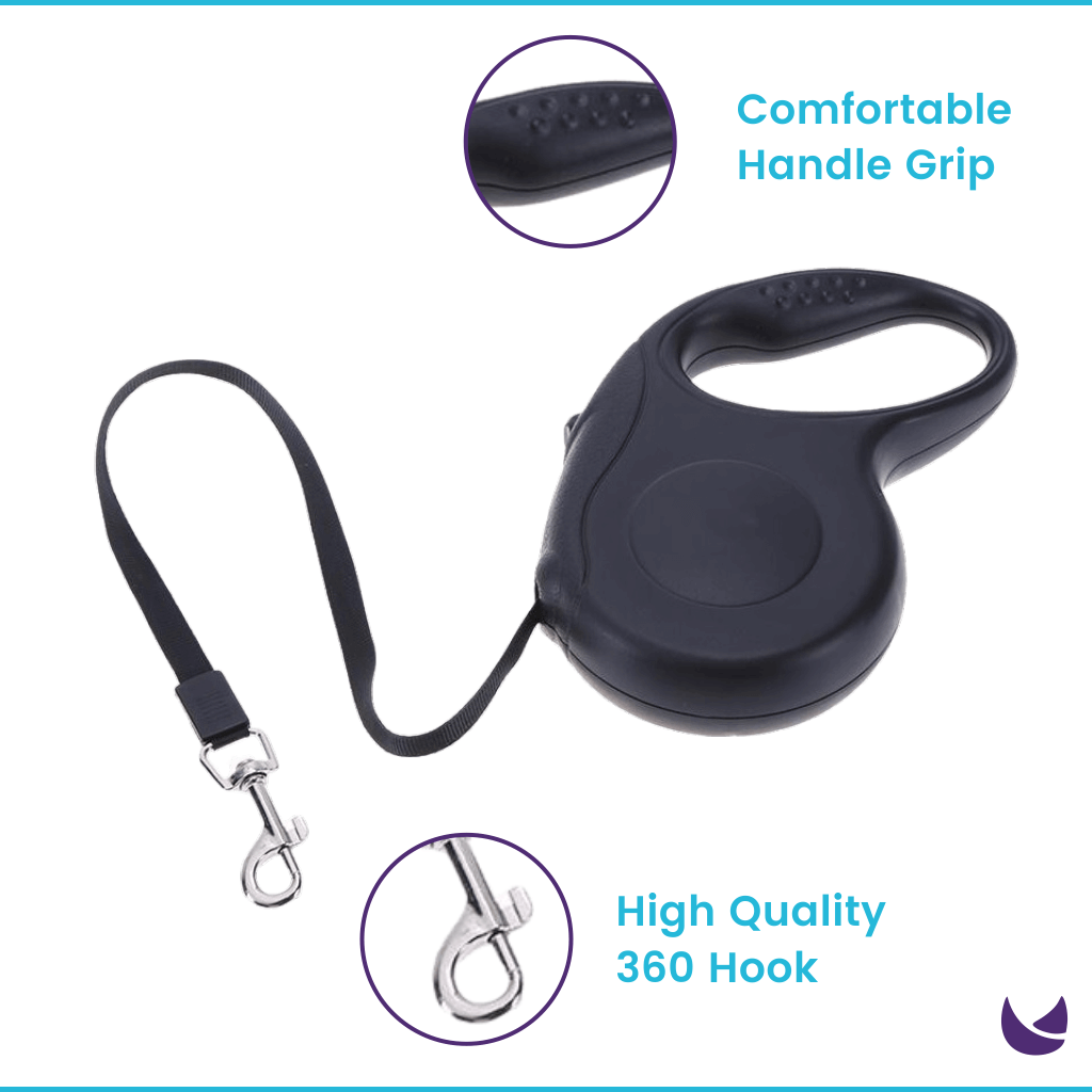 Flexible Retractable Leash for Cats and Dogs - Chubby Meows
