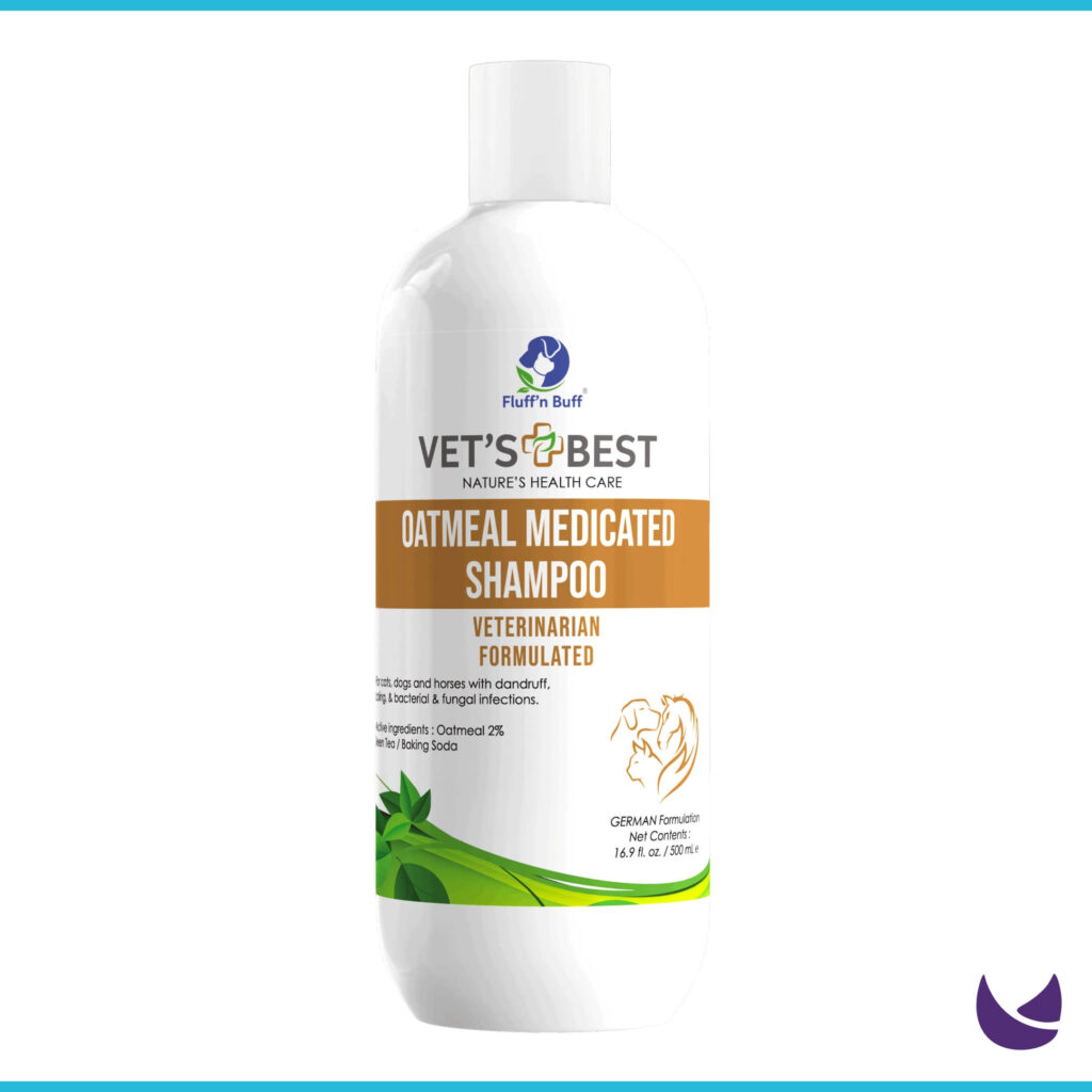 Fluff 'n Buff Oatmeal Medicated Shampoo - Chubby Meows