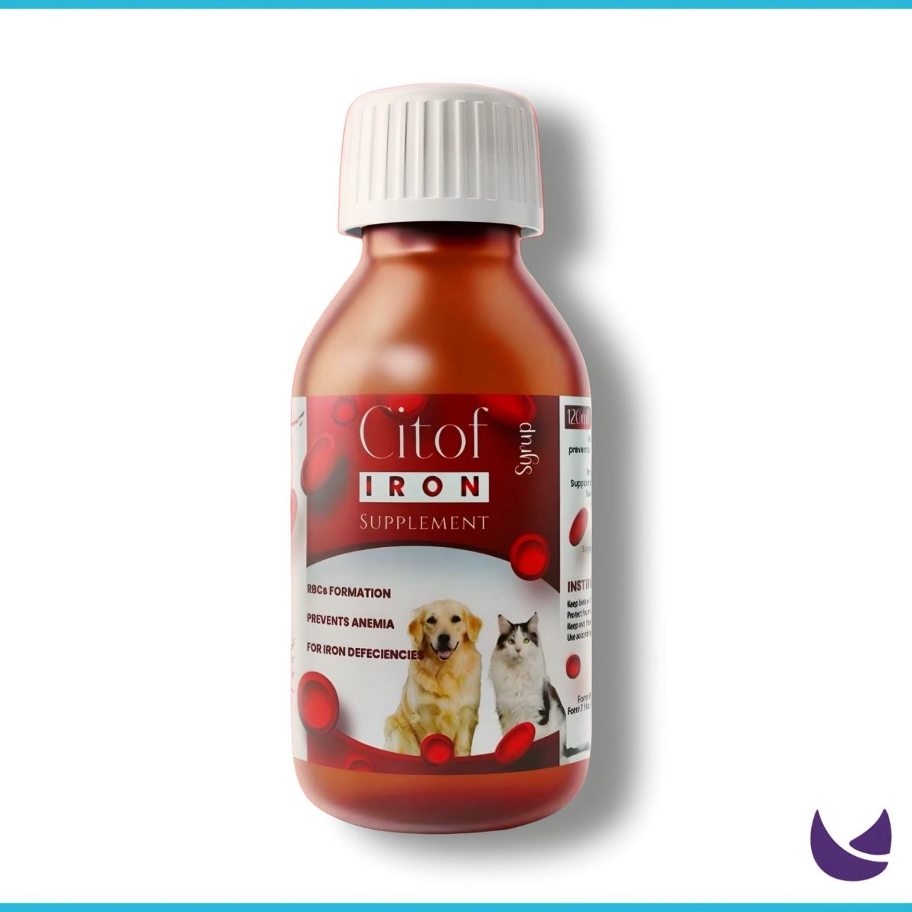 Citof Iron Supplement For Pets - Chubby Meows