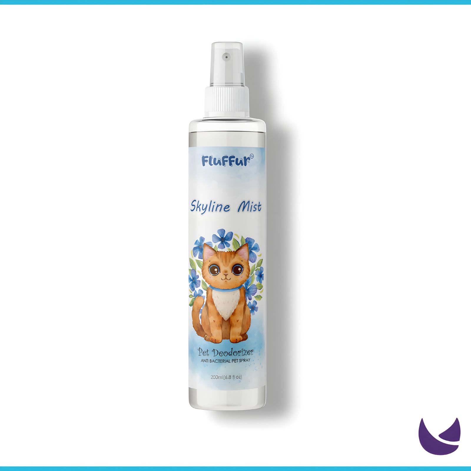 Fluffur Skyline Mist Pet Deodorizer Spray – 200 ML - Chubby Meows